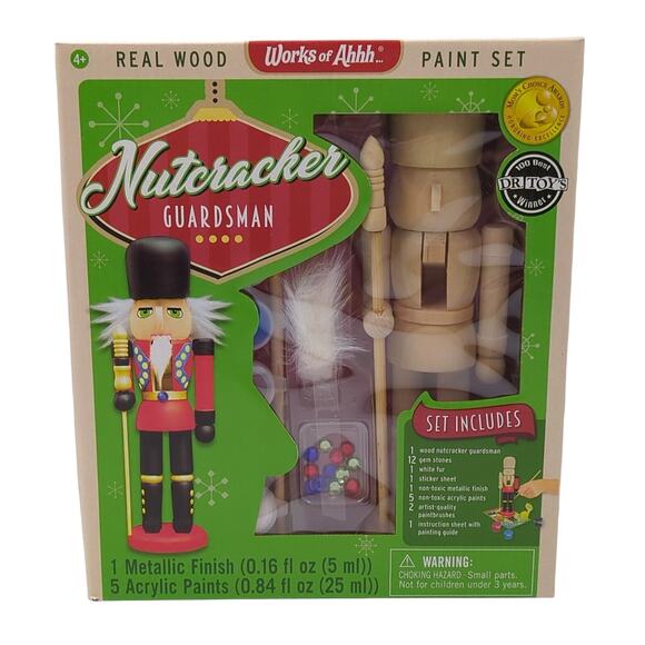 Works of Ahhh | Holiday | Works Of Ahhh Paint Your Own Nutcracker ...